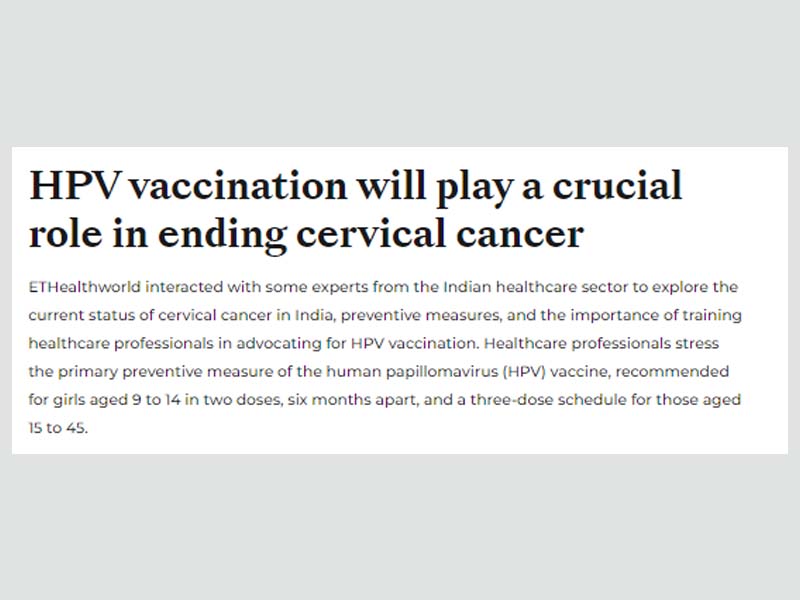 HPV vaccination will play a crucial role in ending cervical cancer ...