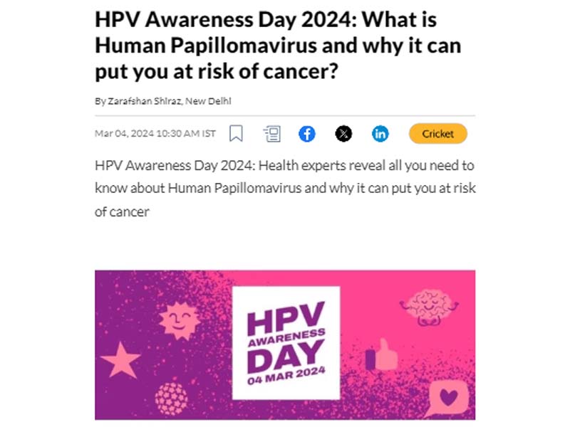 HPV Awareness Day 2024: What is Human Papillomavirus and why it can put you at risk of cancer ...